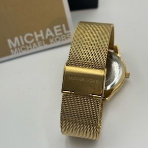 Michael Kors | Accessories | Michael Kors Slim Runway Champagne Dial ...
